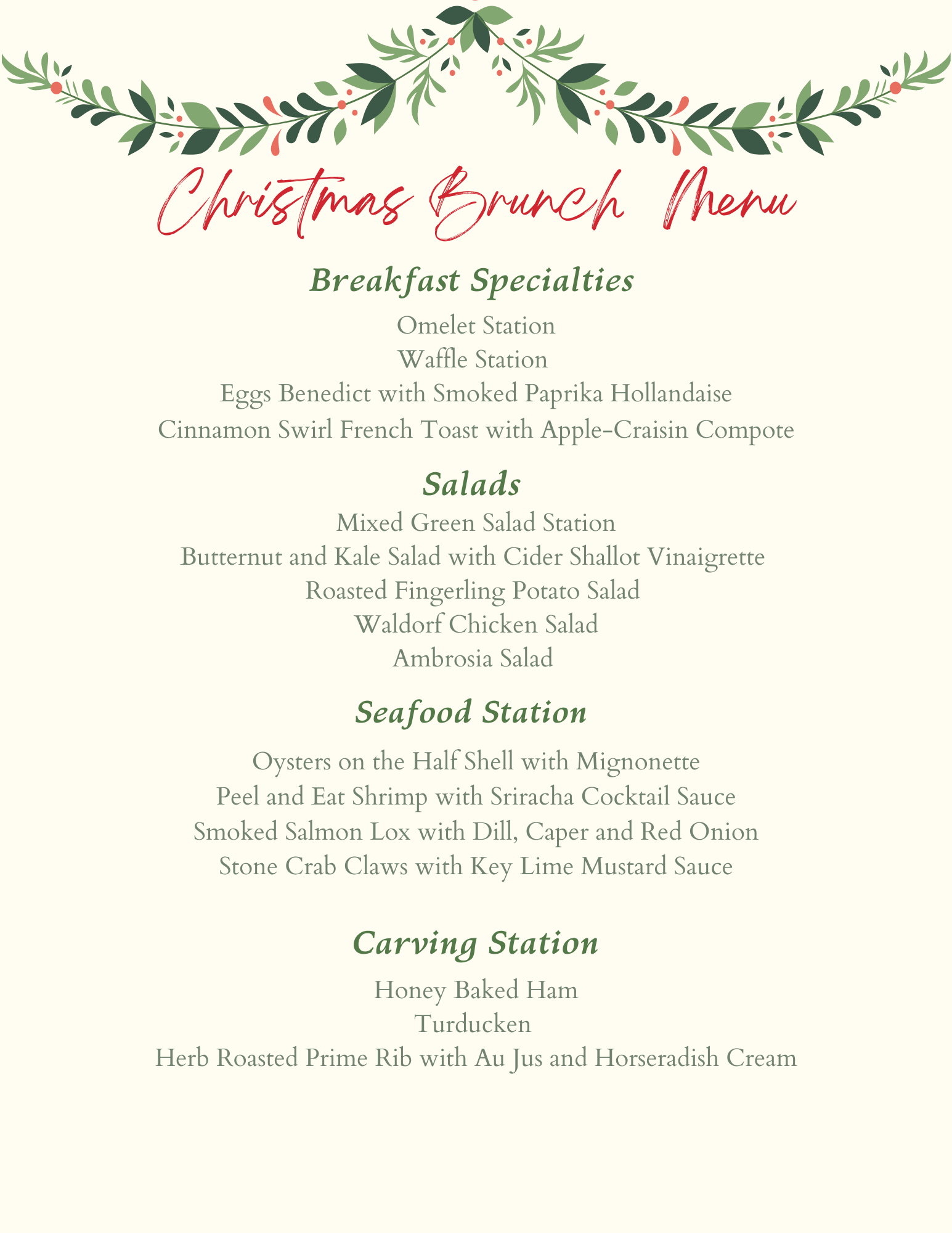 Where to Dine Out for Christmas - St. Simons Island.com