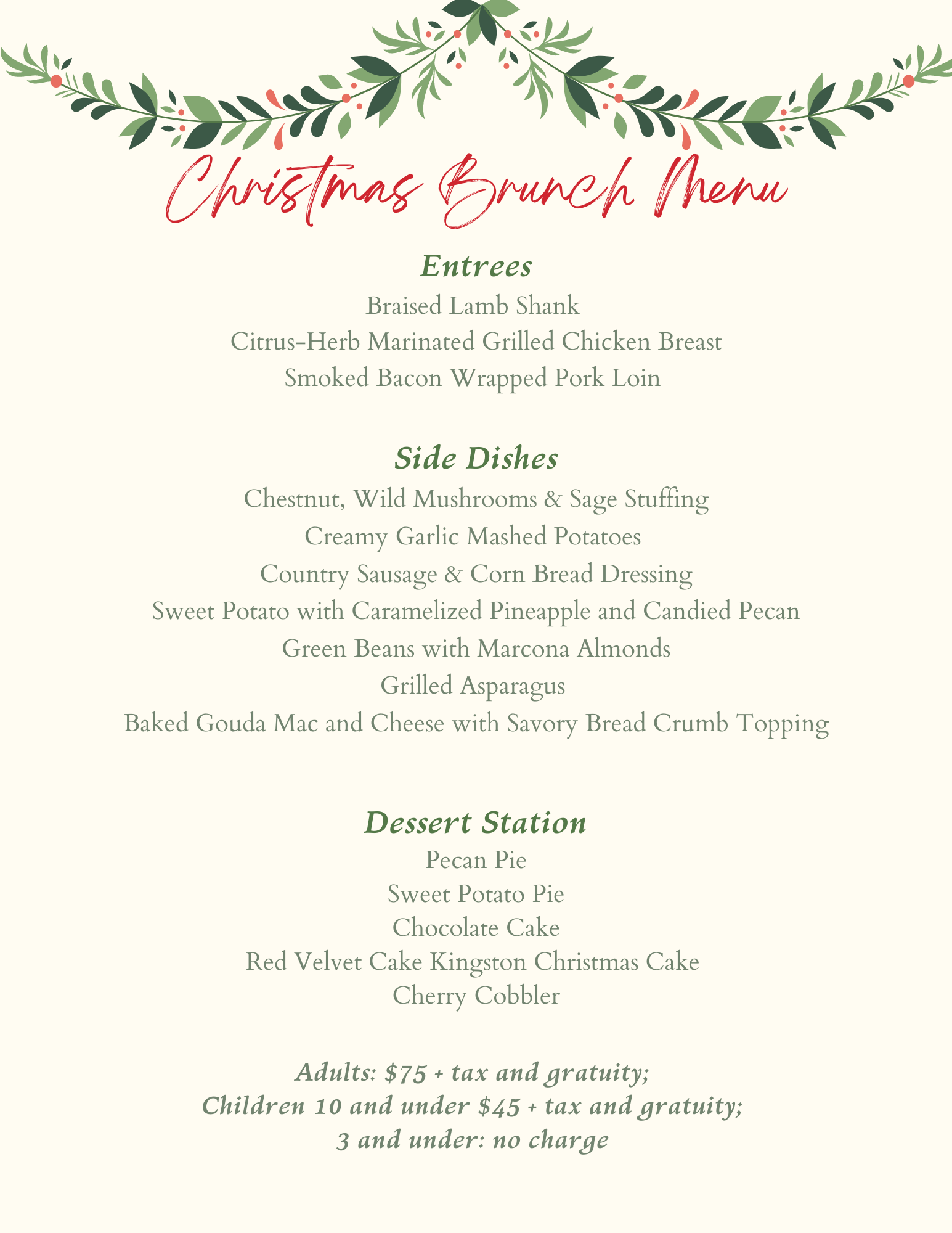 Where to Dine Out for Christmas - St. Simons Island.com